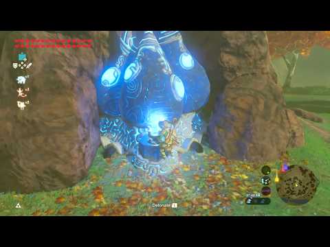 Easy way to get Blue Flame to Akkala Ancient Tech Lab