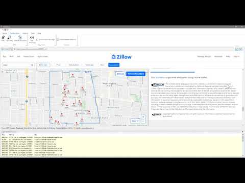 Scraping Zillow Property Data for a list of ZIP codes