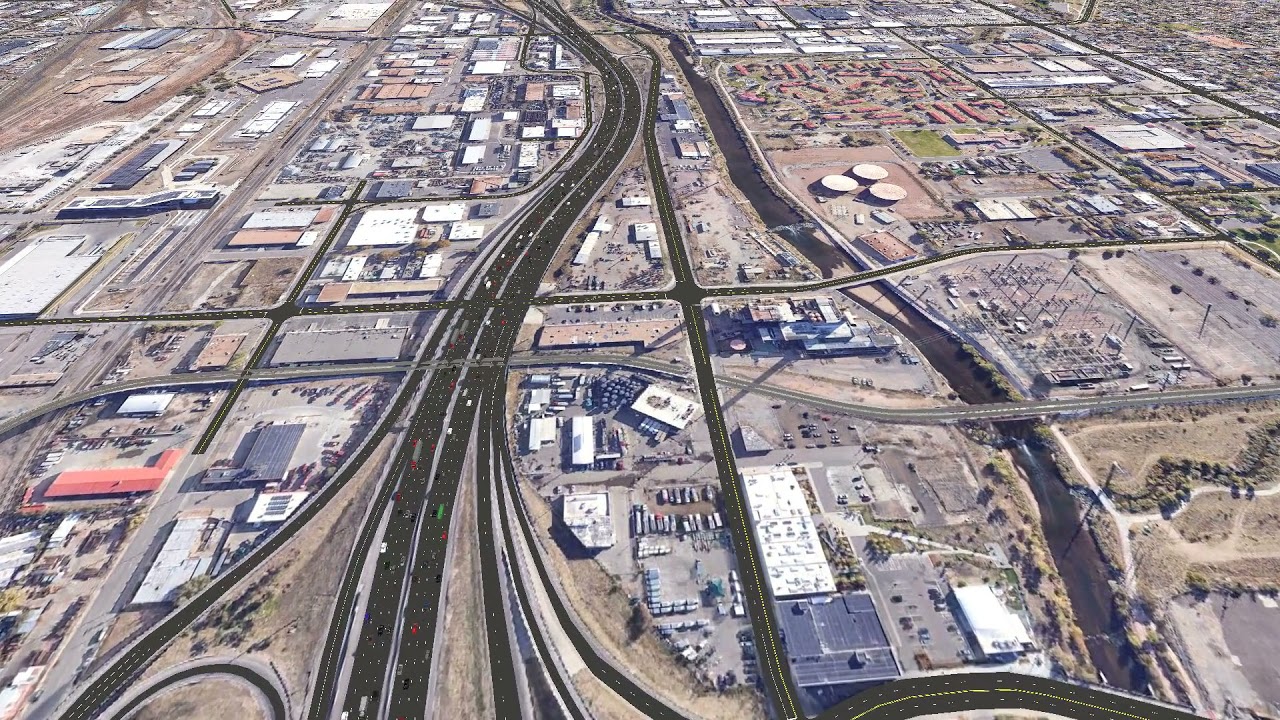 I25 TransModeler Simulation
