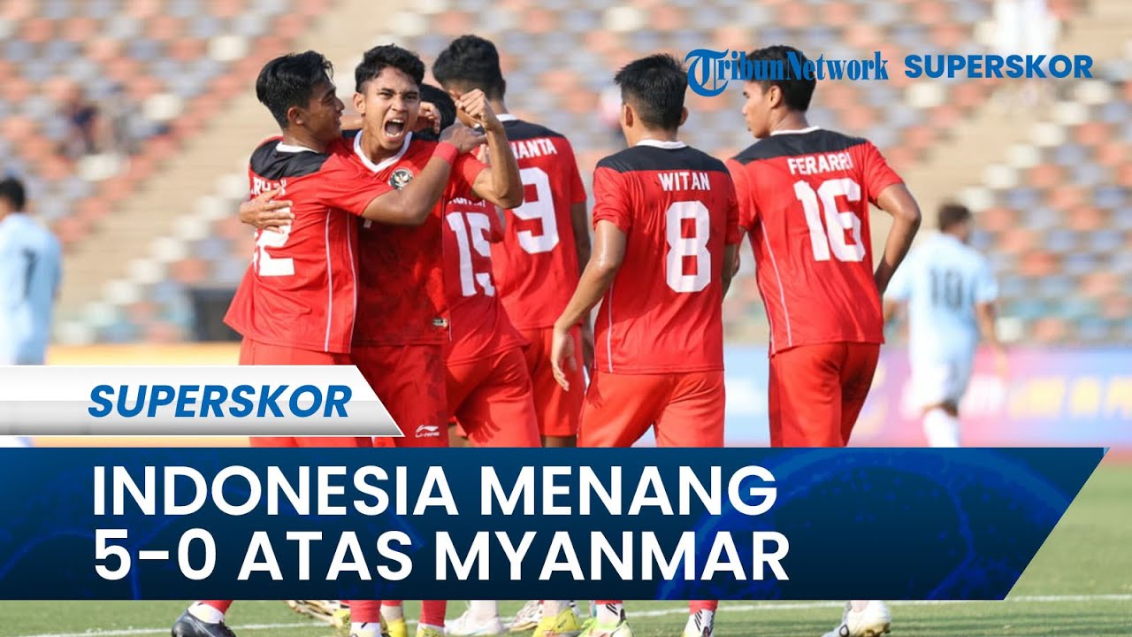 FT Indonesia Vs Myanmar: Garuda Pesta 5-0, Marselino dan Ramadhan ...