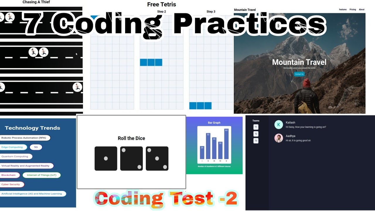 CODING TEST - 2 || 7 Practices || Frontend intermediate Using CSS Flex Box || #nxtwave || #ccbp