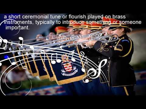 fanfare meaning | Vocabulary for Kids | Children's Dictionary | Learn English Vocabulary