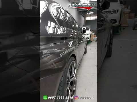 Black BMW F30 M Performance Bodykit Installed by Autobless