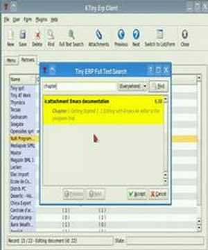 KTiny: Full Text Search & Smart Attach