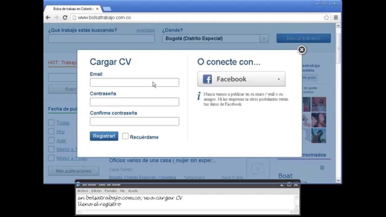 Video-tutorial: encontrar empleo