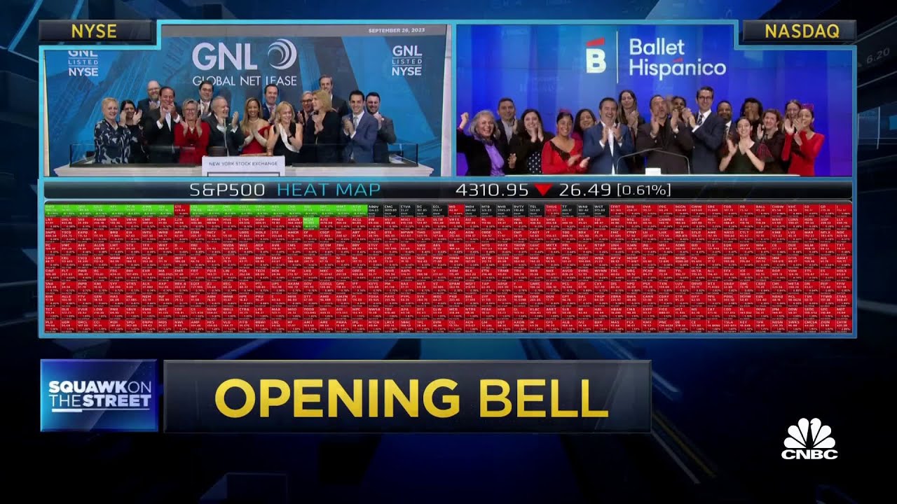 Opening Bell: September 26, 2023