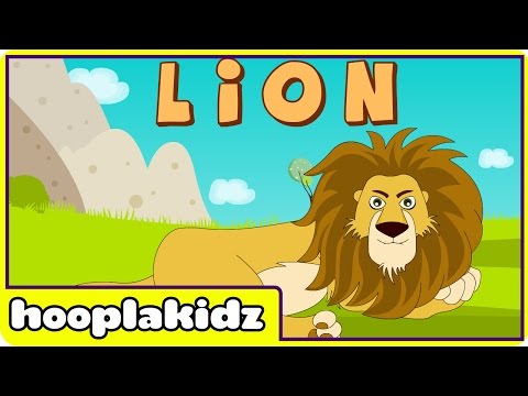 Preschool Activty | How to Spell - Lion | HooplaKidz