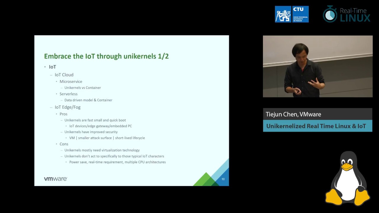 Tiejun Chen: Unikernelized Real Time Linux & IoT