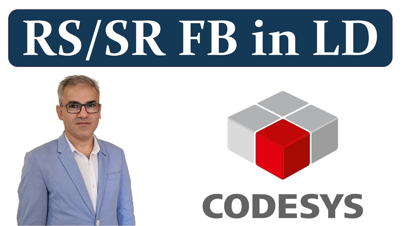 CODESYS: Using SR and RS function blocks in Ladder logic #codesys #plcprogramming #iec61131 #plc