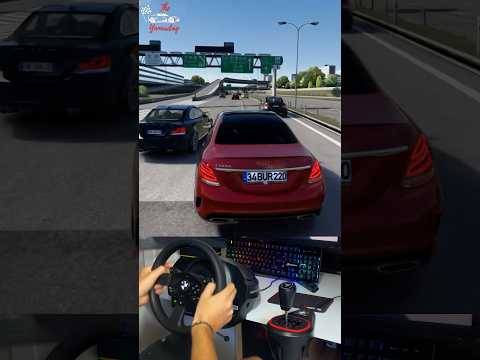 Mercedes C200d ile gazlama | Assetto Corsa #mercedes #c200 #gaming #assettocorsa #shorts