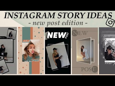 7 Creative ‘NEW POST’ Instagram Story Ideas | using the IG APP ONLY