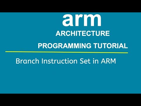 ARM Branch Instructions and programming