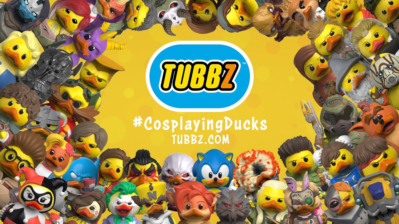 TUBBZ #CosplayingDucks: Wave 2 Reveal Trailer - Sonic, DOOM, Resident Evil, The Last of Us, & more