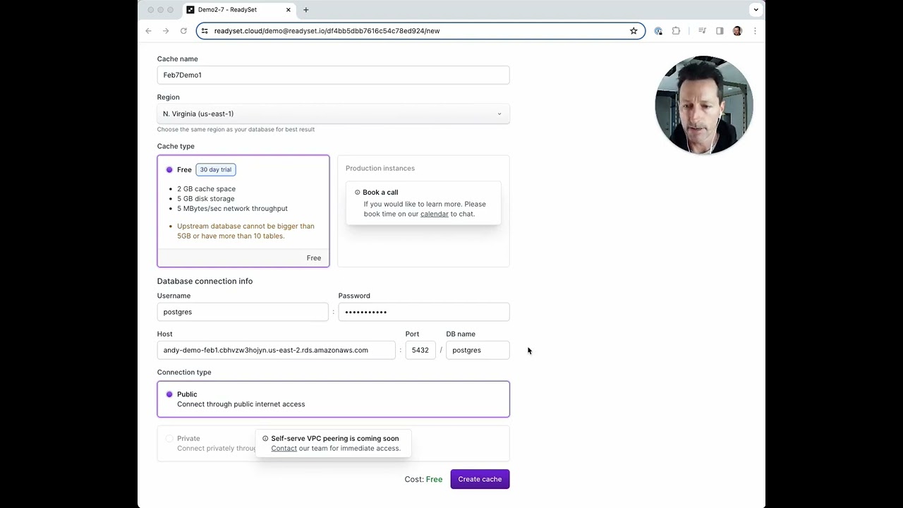 Getting started with Readyset Cloud