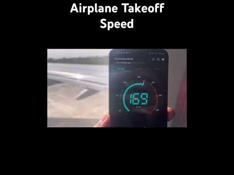 Airplane TakeOff Speed in Kmph #flight #speed #airbus #boeing