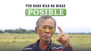 PANOORIN: Posible ang P20 kada kilo ng bigas na pangako ni Bongbong Marcos