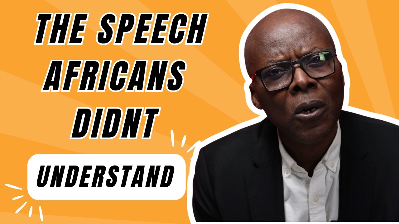 ZANU Project Rethink - The Speech Africans Didn't Understand