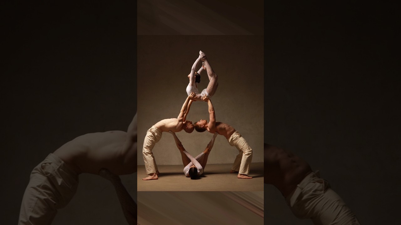 🇺🇦 Model poses for photoshoot📸  5 Acrobatics.