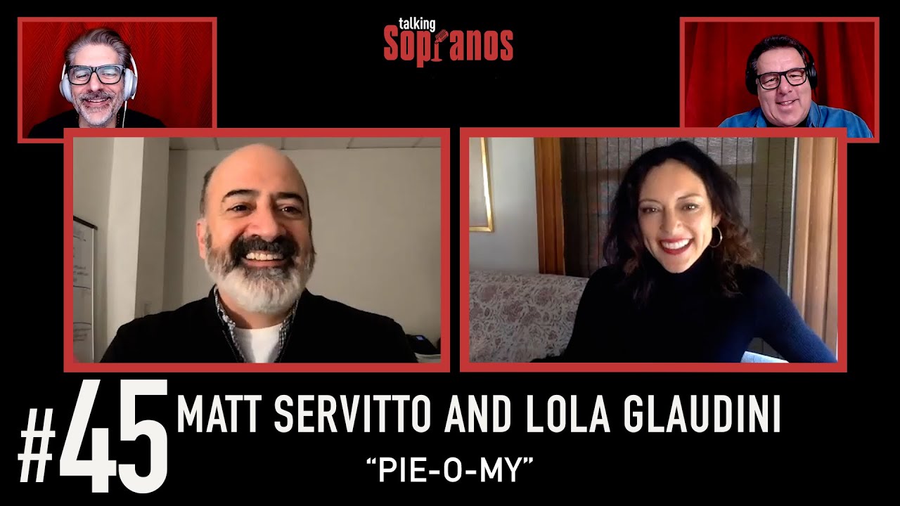 Talking Sopranos #45 w/Lola Glaudini (Agent Ciccerone) and Matt Servitto (Agent Harris) 