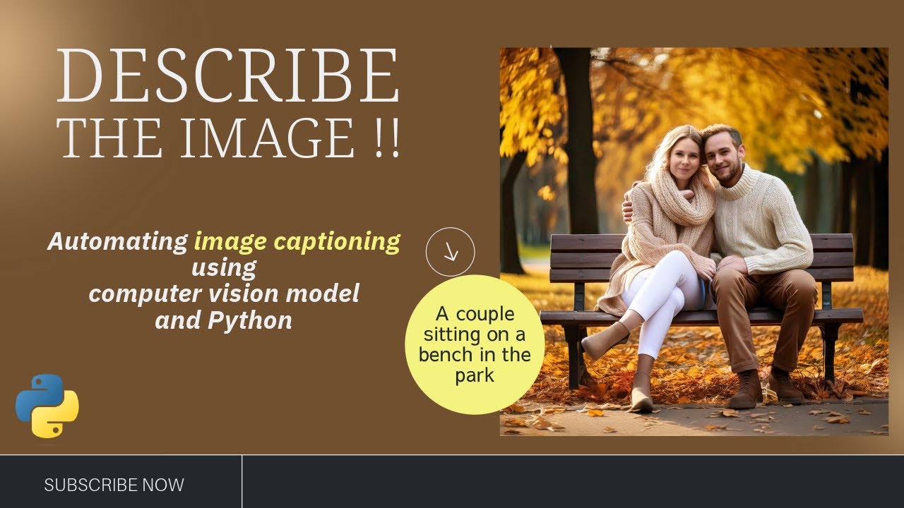 Making AI Generated Image Captions using Python | Automatic Image Captioning with Vit-Gpt2