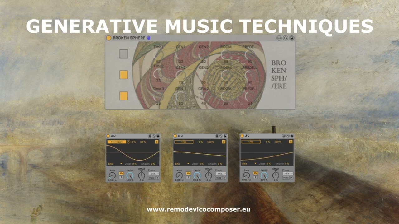 Generative Music Techniques - Ableton Max for Live [MaxMsp]