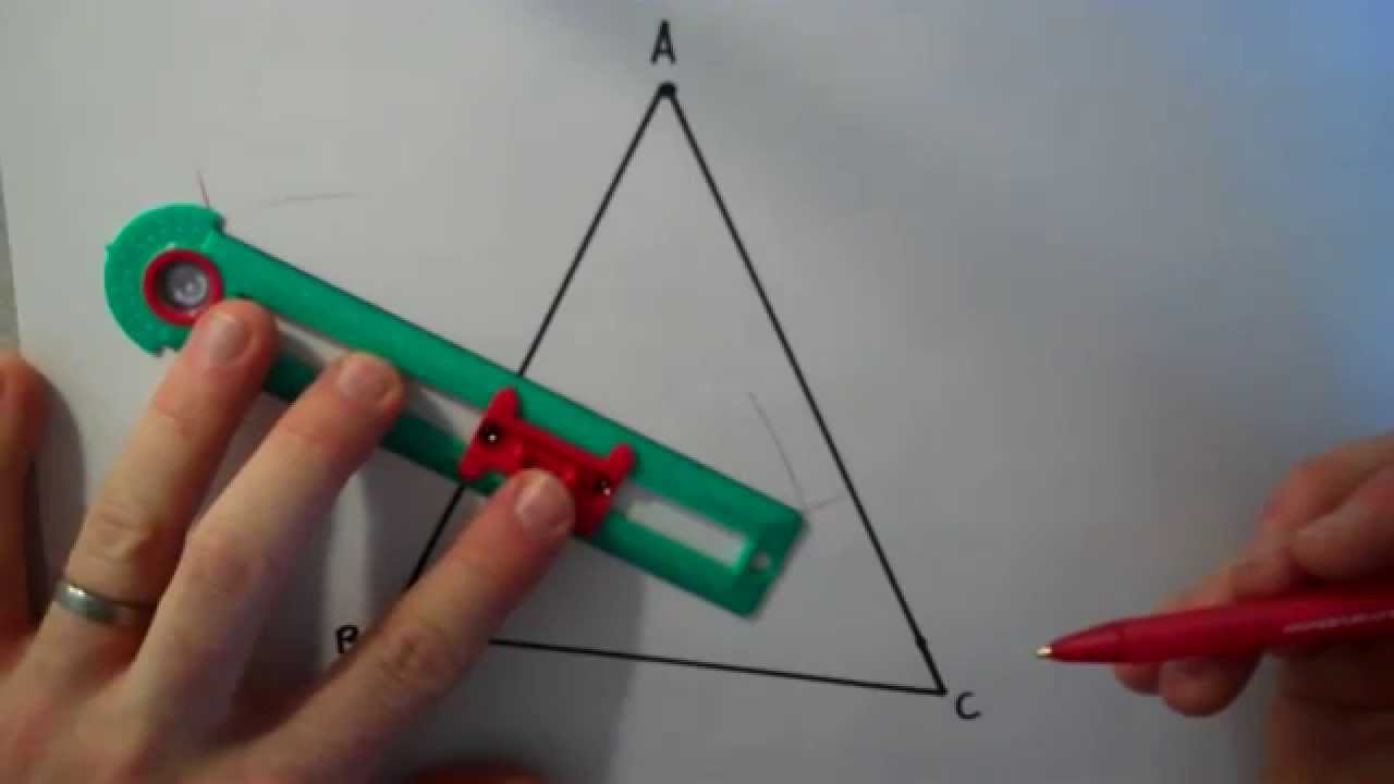Constructing the Midsegment of a Triangle