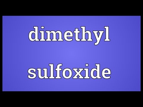 Dimethyl sulfoxide Meaning