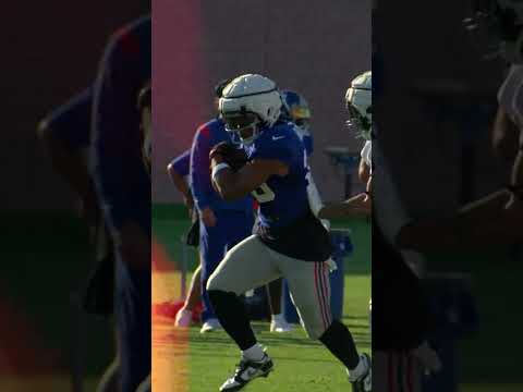 Saquon Barkley's camp highlight reel 😤 #shorts