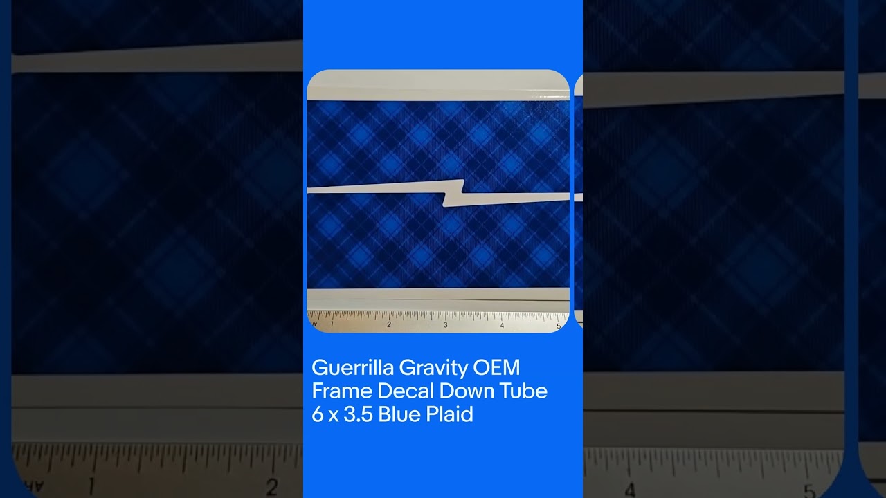 Guerrilla Gravity OEM Frame Decal Down Tube 6