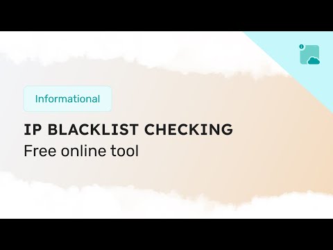 How to check if an IP is on a Blacklist and in spam databases