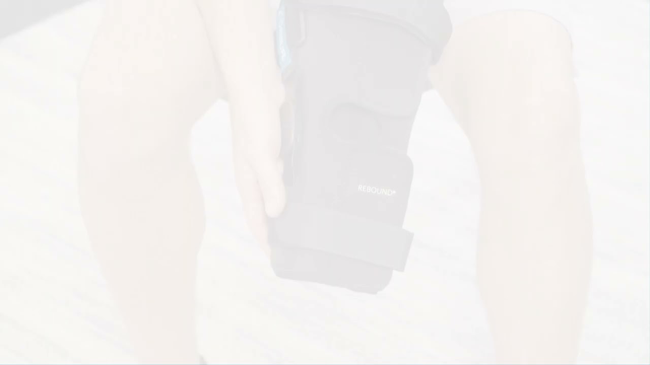 Rebound ROM Knee, Wrap, Short (User Fitting Tutorial)