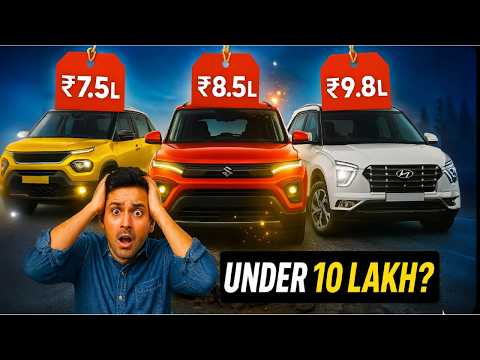 5 Best Car Under 10 Lakhs in India | SUV Edition (ΰ€Ήΰ€Ώΰ€¨ΰ₯ΰ€¦ΰ₯)