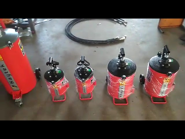 Pneumatic Grease dispenser - Air grease gun 15 kg Manufacturer from ...