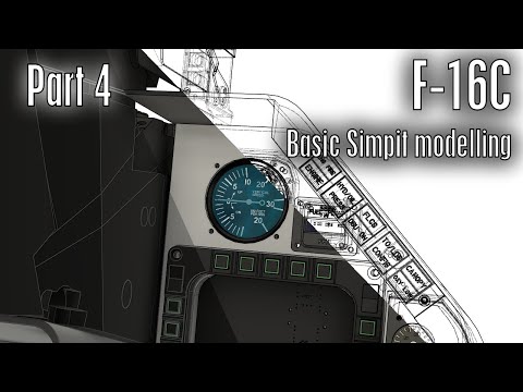 ️ F-16 Cockpit Center: Vertical Speed Indicator・ STL File for 3D ...