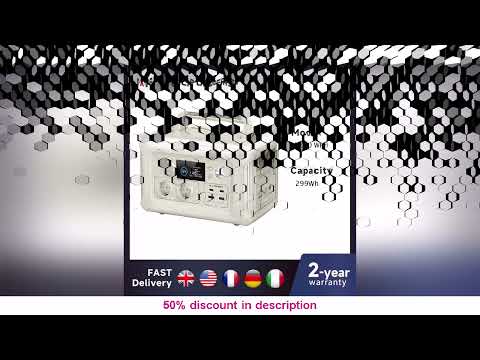 Why Everyone’s Talking About This Product! ALLPOWERS R600 Portable Generator 299Wh 600W Powerstati