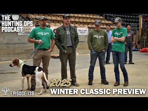 UKC Hunting Ops Podcast Ep. 138 Coonhounds: 2025 Winter Classic Preview