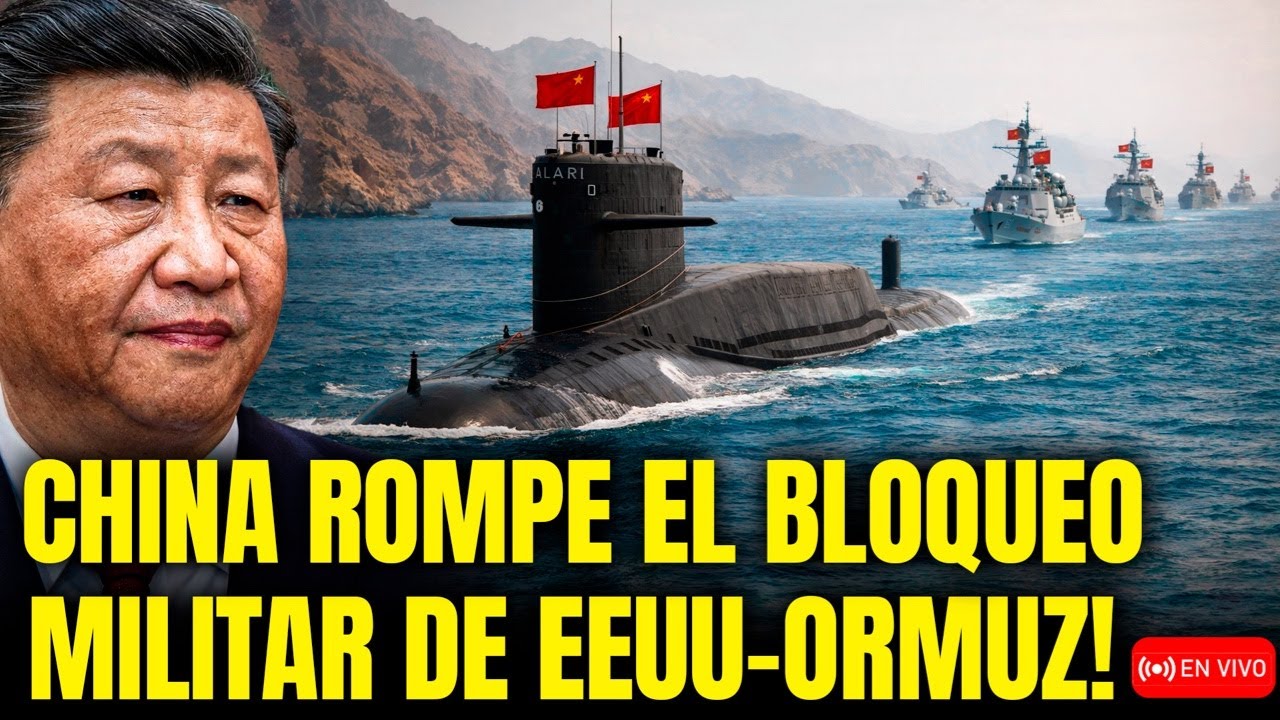 🚨CHINA ROMPE EL BLOQUE DE ESTADOS UNIDOS EN ORMUZ! SUS BUQUES PETROLEROS CRUZAN CON EXITO