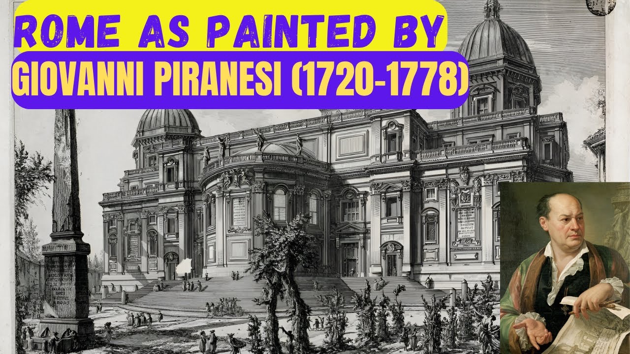 Rome as painted by Giovanni Piranesi (1720-1778)