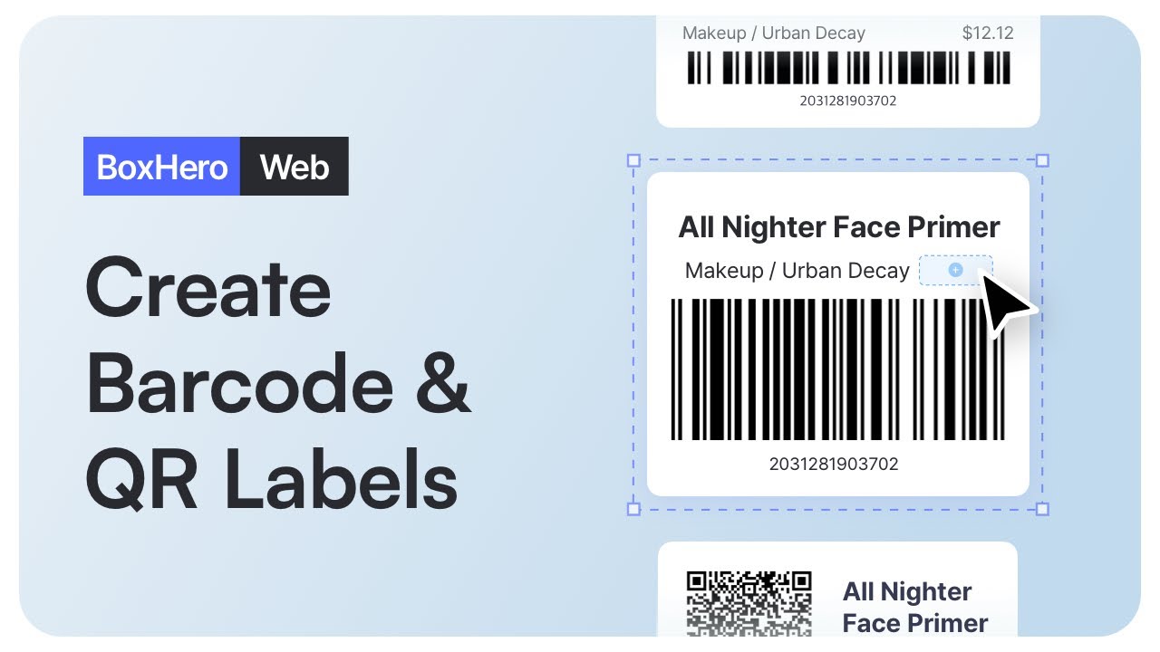 How to Print Barcodes & QR Codes | Create Free Custom Labels