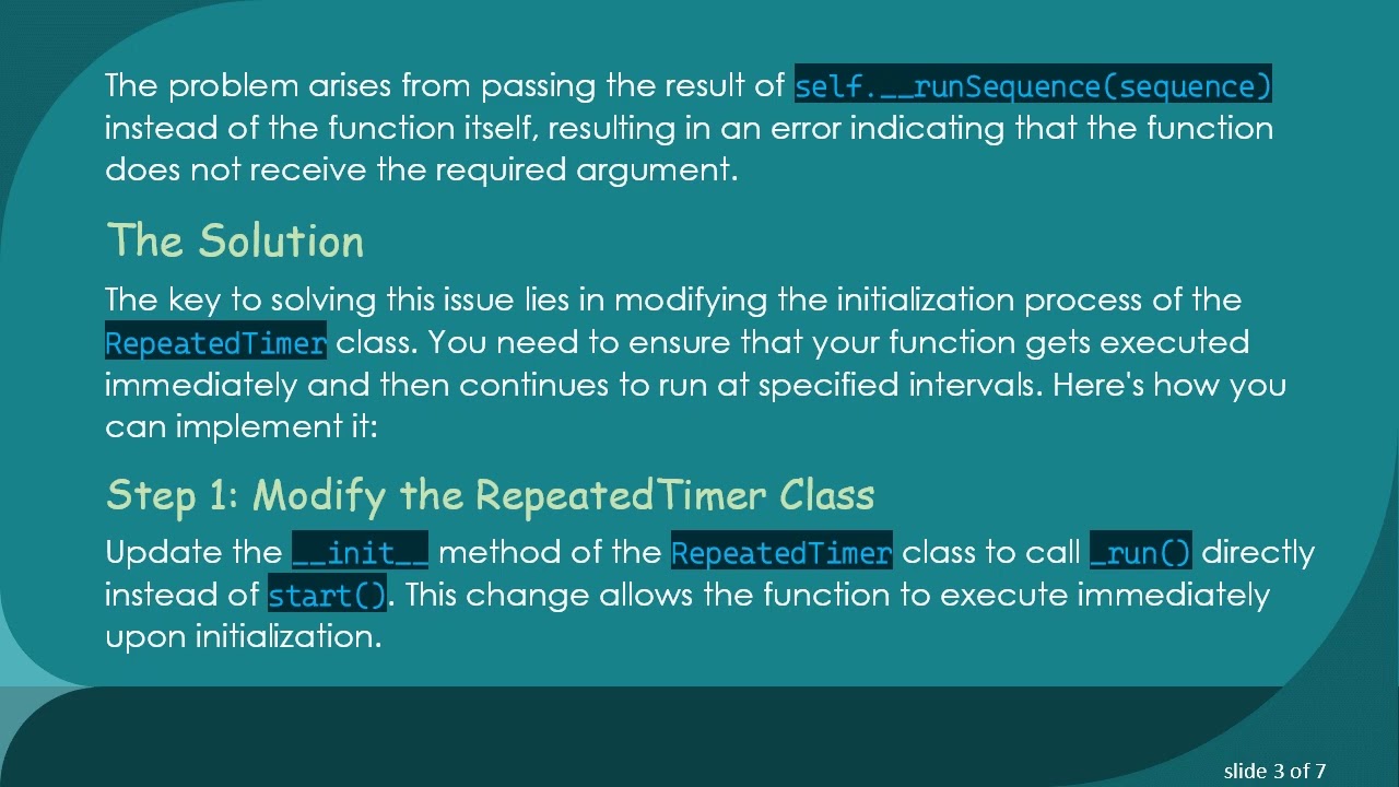 Triggering a Timer in Python: Start a Thread Timer Directly