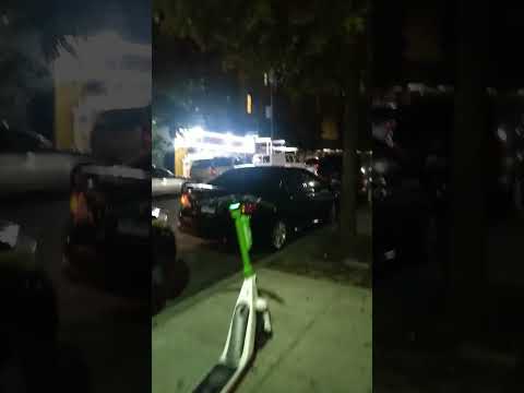(Nightime walk on boynton weschester Ave bronx Newyork)NYC 9/28/2023