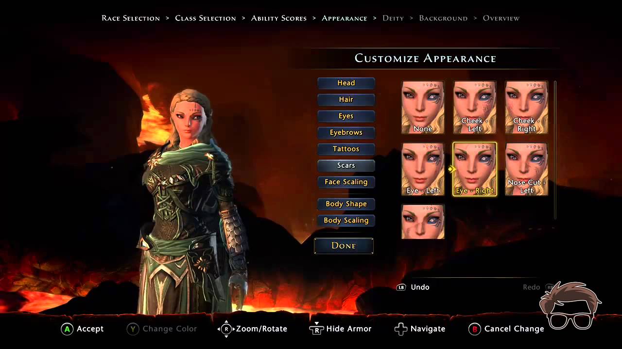 Neverwinter Beta Xbox One - Character Creation