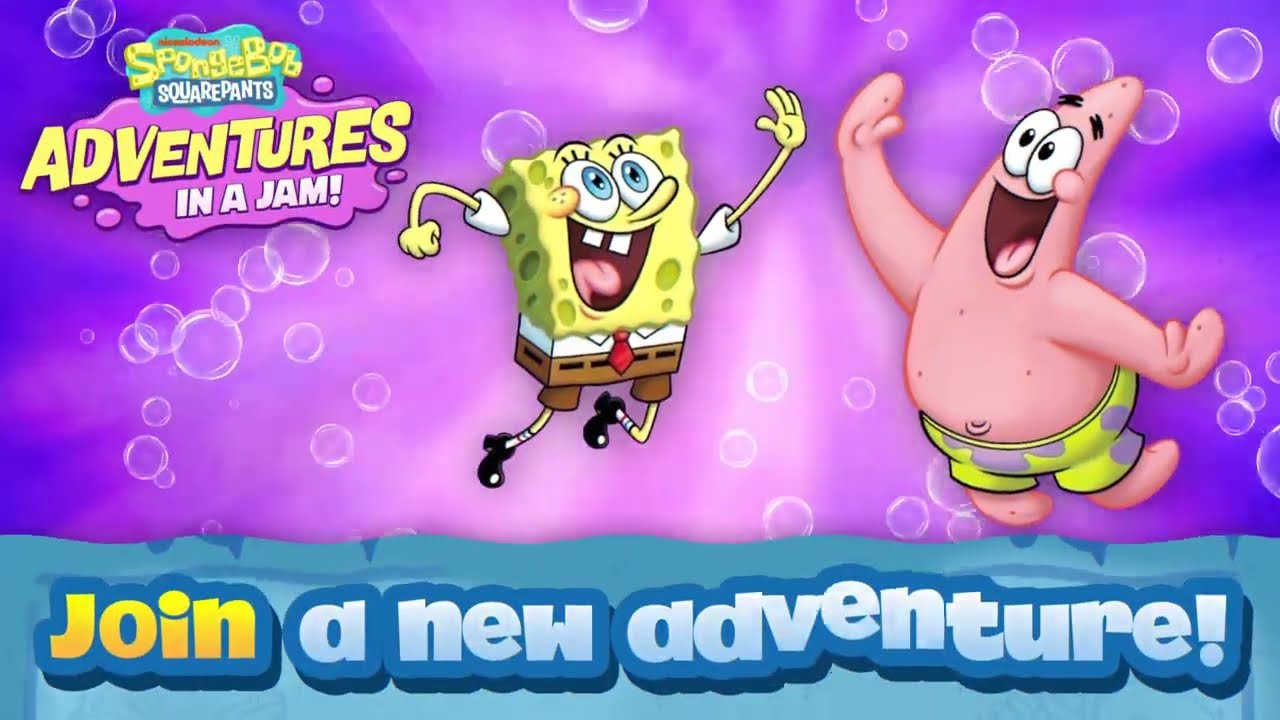 SpongeBob Adventures: In a Jam Official App Trailer! (iOS & Android)