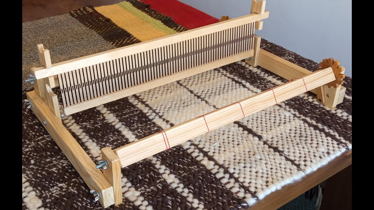 Urdir un telar María con varillas, rápido y fácil