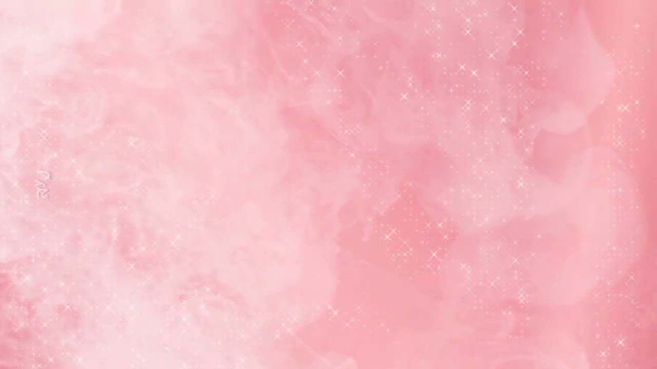 Fondo de vídeo movimiento - rosa claro, humo y brillo