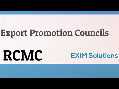 Export Promotion Councils
