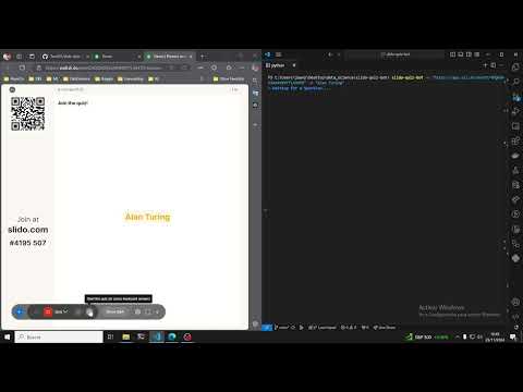 Slido Quiz Bot