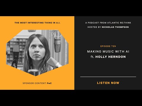Making Music With AI: with Holy Herndon and Nicholas Thompson — Loopy ...