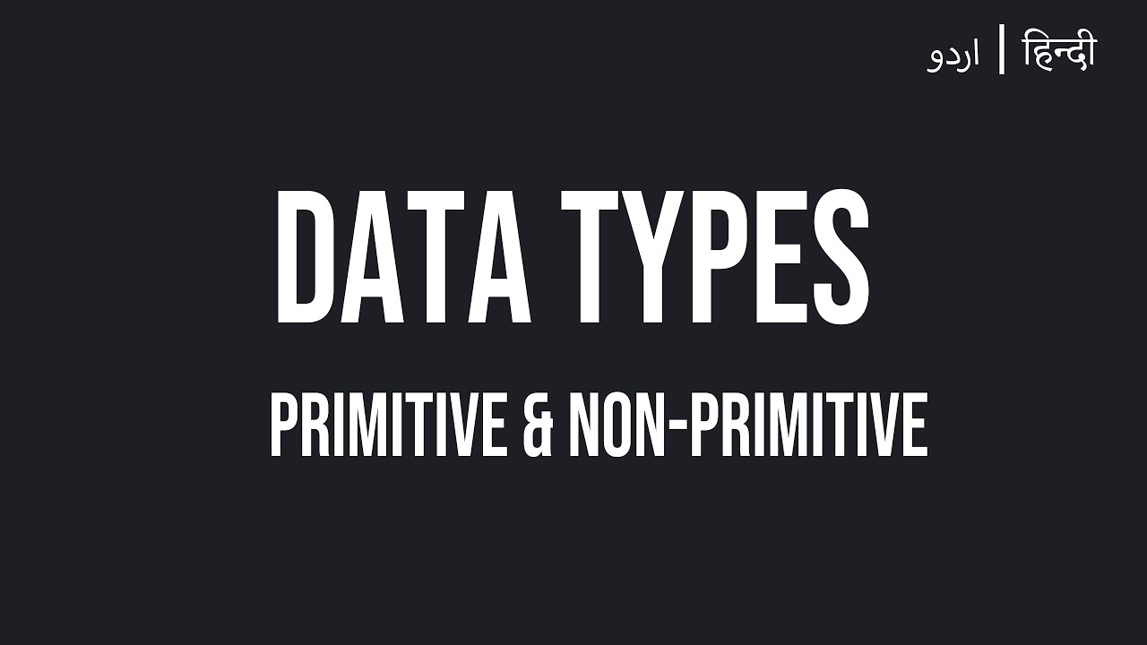 How JavaScript Stores Data (Primitives vs Non-Primitives)