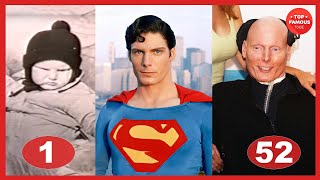 Christopher Reeve ⭐ Transformation From 1 To 52 Years Old